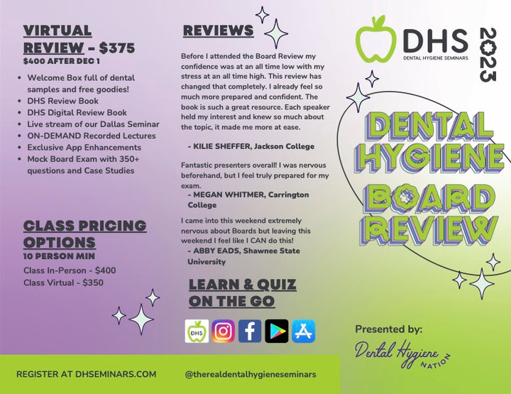 Products – Dental Hygiene Seminars